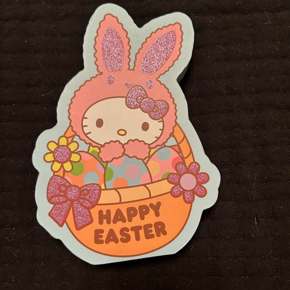 Sanrio | Wall Decor | Hello Kitty Wall Decor In A Basket Happy Easter ...